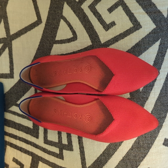 Rothy's | Shoes | Rothys Points In Flame | Poshmark